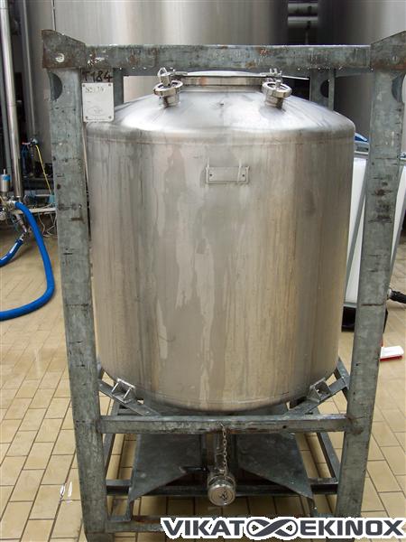 Stainless steel container of 700 Liters | Vikat Ekinox
