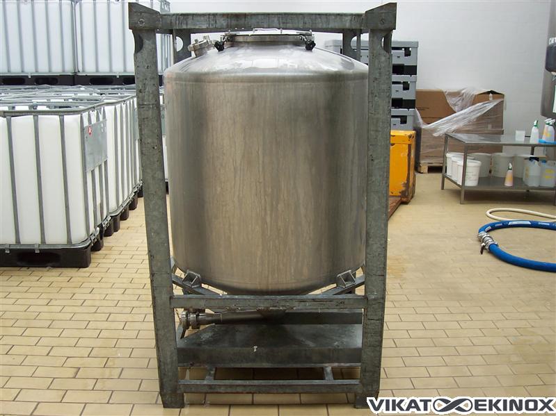 Stainless steel container of 700 Liters | Vikat Ekinox