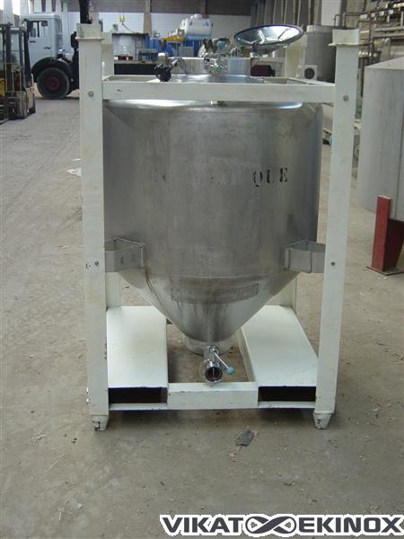 Container inox 600 litres | Vikat Ekinox