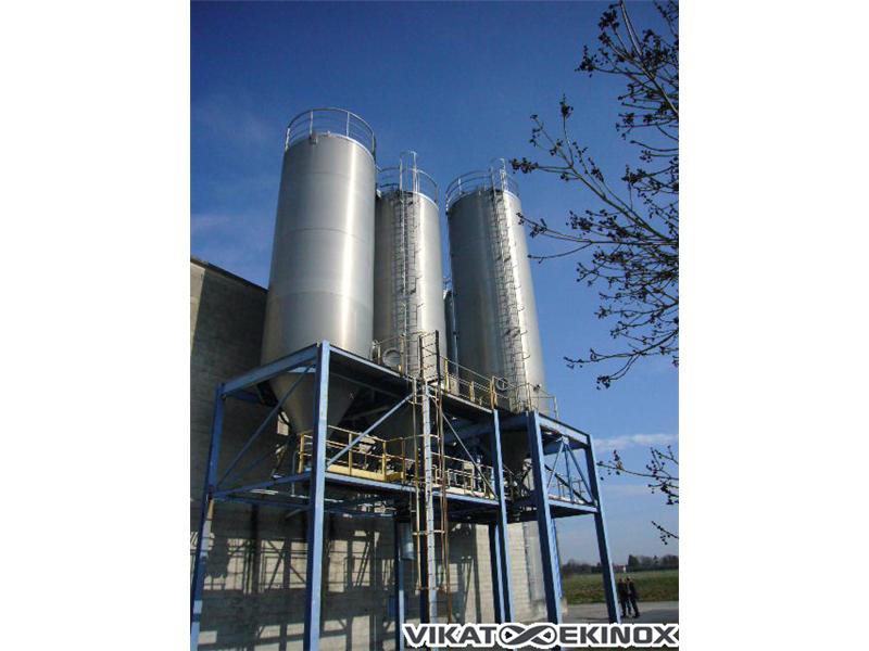 Aluminum Silo, 50 m3 | Vikat Ekinox