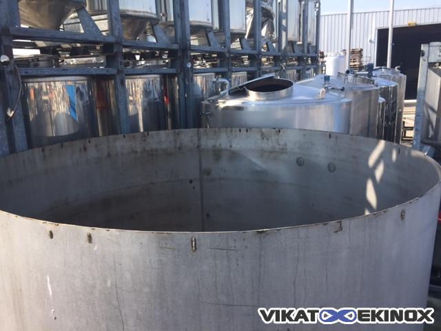 Virole inox Ø 2470 mm haut. 2370 mm | Vikat Ekinox