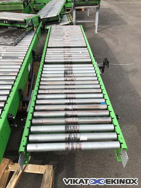 Convoyeur à rouleaux Long. 3000 mm | Vikat Ekinox