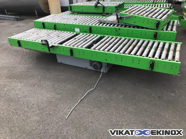 Convoyeur à rouleaux Long. 3000 mm | Vikat Ekinox