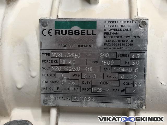 Ø 600 mm RUSSEL COMPACT 600 modèle 17240 LD EP sieving machine | Vikat ...