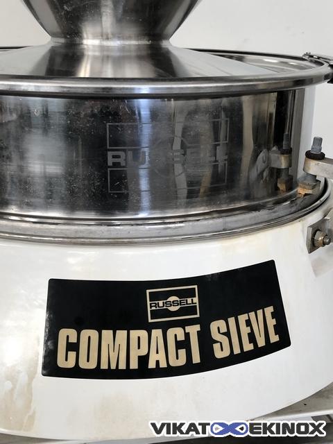 Ø 600 mm RUSSEL COMPACT 600 modèle 17240 LD EP sieving machine | Vikat ...