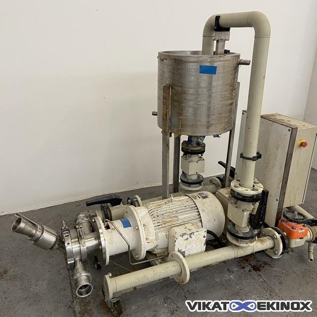 Mélangeur homogénéisateur en continu YSTRAL Conti-TDS | Vikat Ekinox