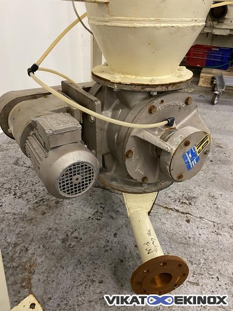 Steel cyclone with rotary valve | Vikat Ekinox