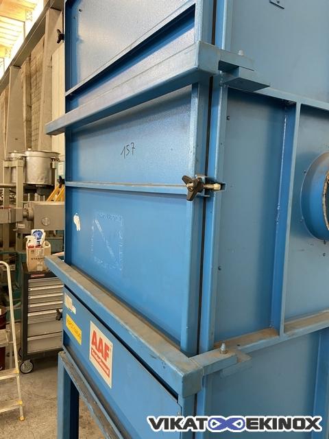 AAF bag dust collector 28m2 -3 kw- type FABRI PULSE LB modèle R | Vikat ...