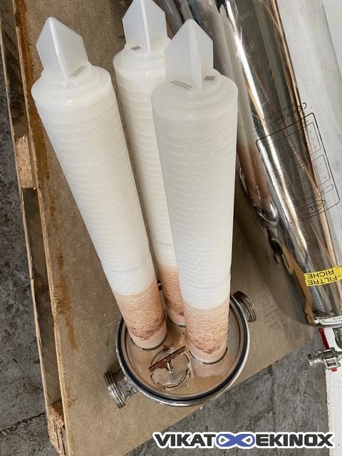 PALL cartridge filter housing type ALTD43G51220 - Double jacket | Vikat ...