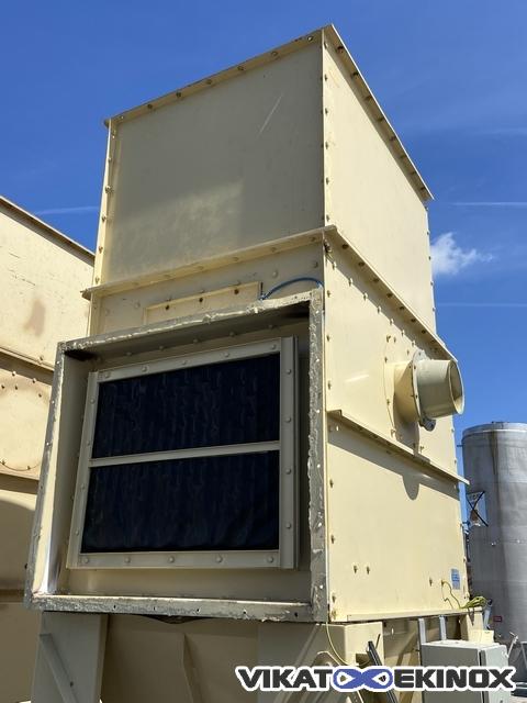 DCE SINTAMATIC 5 cartridges dust filter 23.5m2 - 7,5KW type SU24 3 S4 ...