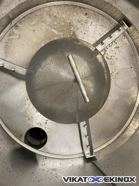 S/S dosing hopper with screw Ø 135 mm | Vikat Ekinox