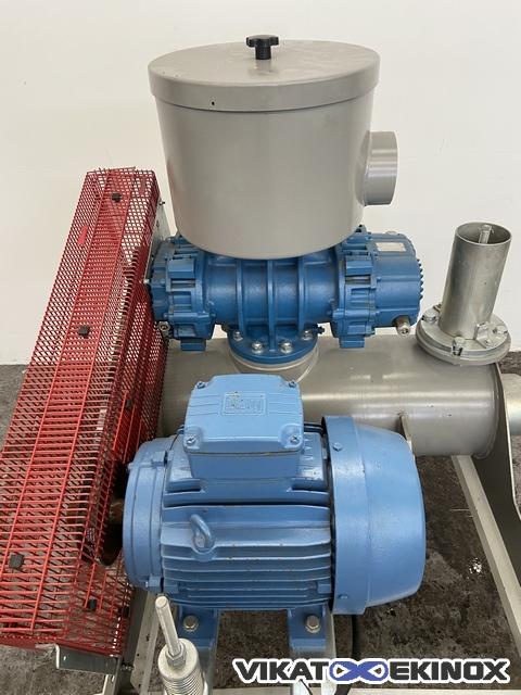 ROBUSCHI rotary lobe blower type EL 46/2P RVP 80 - 15 kW | Vikat Ekinox