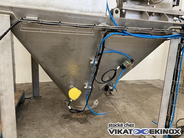PALAMATIC S/S hopper with DONALDSON TORIT DCE dust filter | Vikat Ekinox