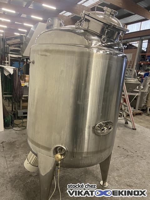 Double jacket mixing tank 1300 litres | Vikat Ekinox