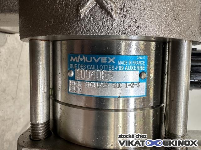 Pompe volumétrique à piston excentré 3m3/h maxi MOUVEX type CLC I 3 inox - ATEX | Vikat Ekinox