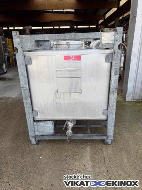 Container inox 1000 litres BLEFA | Vikat Ekinox